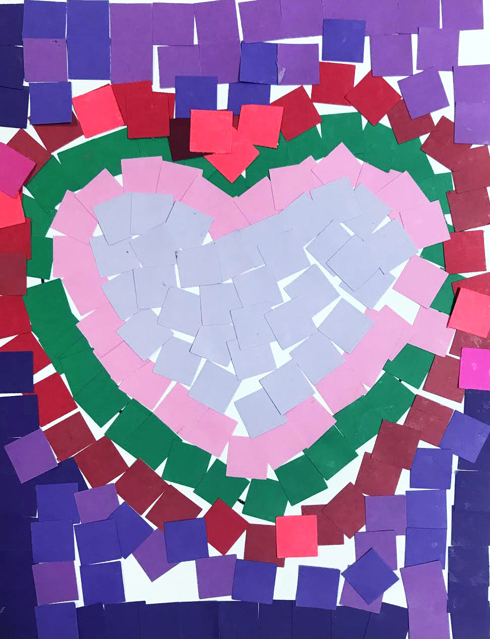 ALMA THOMAS HEART MOSAICS