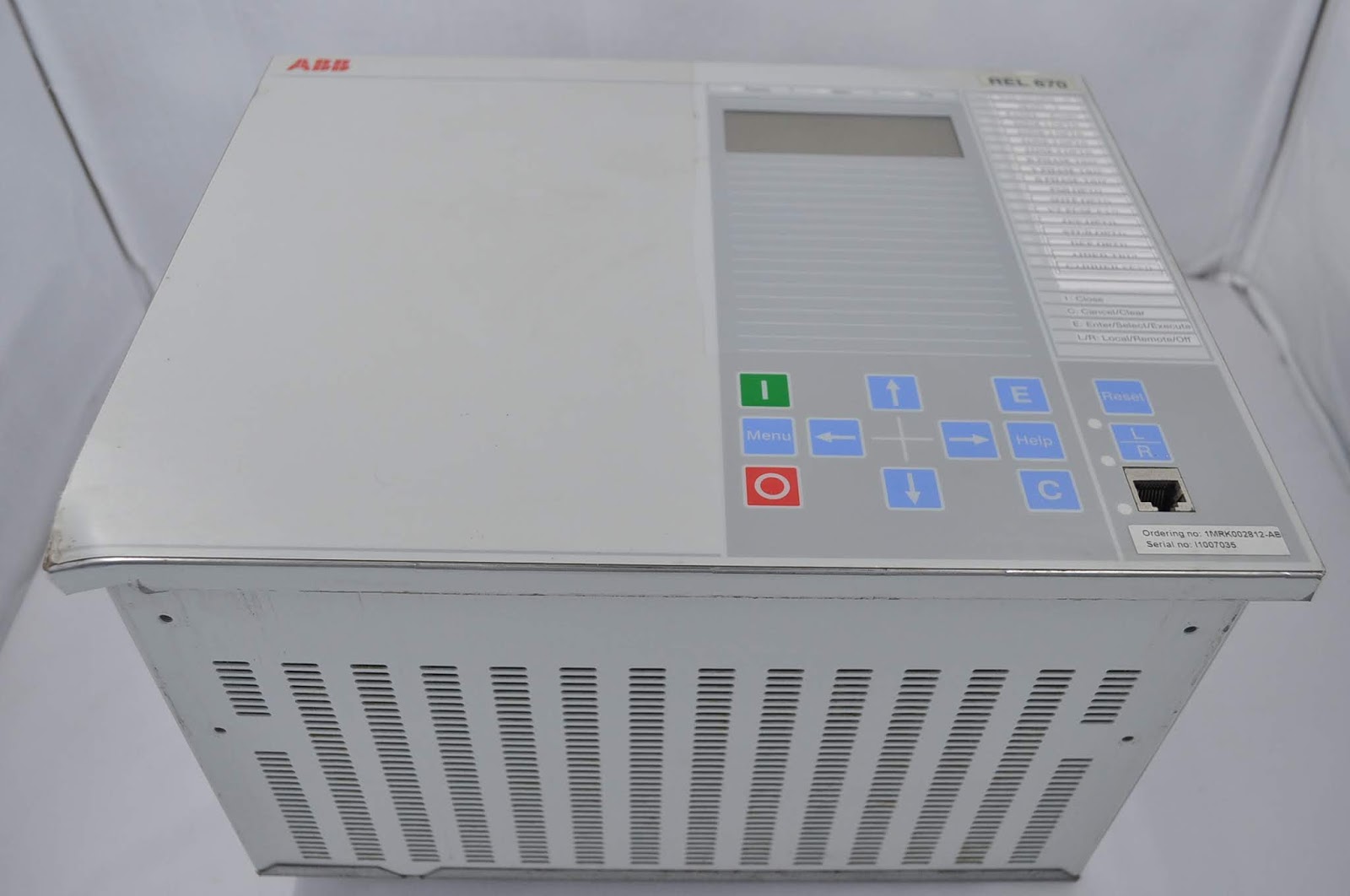 ABB REL670 LINE DISTANCE PROTECTION IED - Aeliya Marine