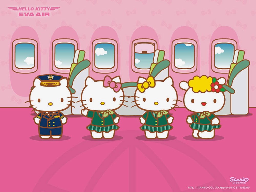 Hello Kitty Flights from Singapore