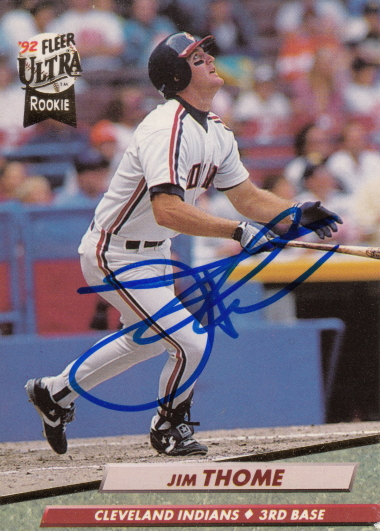 Daily Autograph: Jim Thome