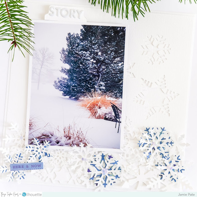 Snow Layout by Jamie Pate | Paige Taylor Evans