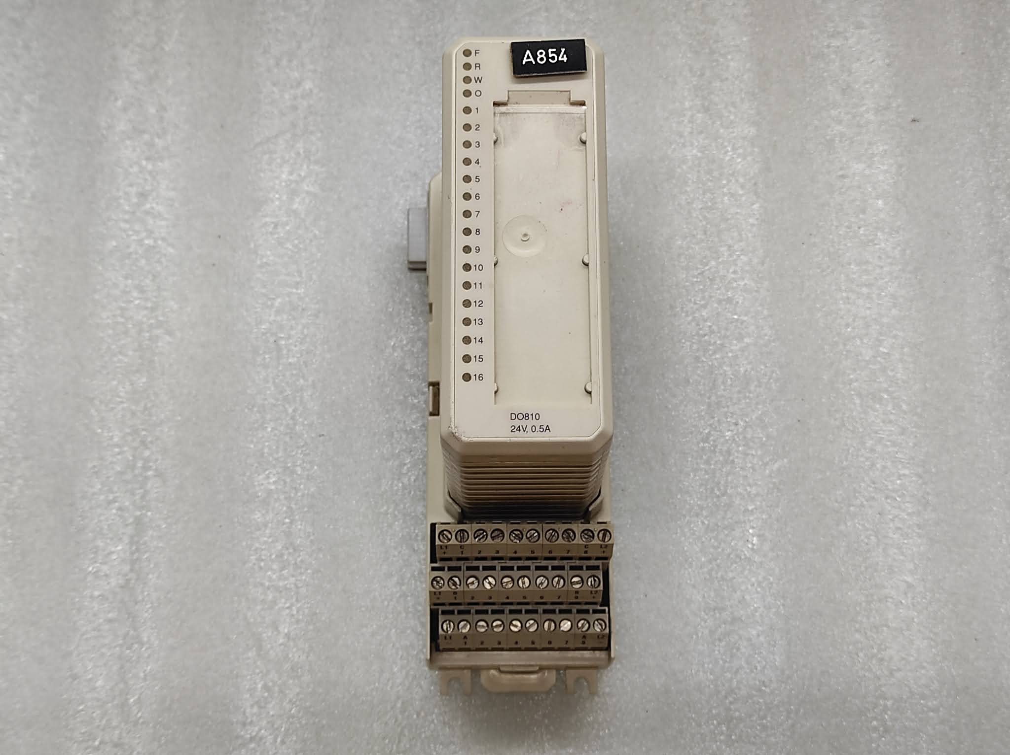 ABB DO810 3BSE008510R1 DIGITAL OUTPUT MODULE TU810V1 3BSE013230R1 TERMINAL UNIT