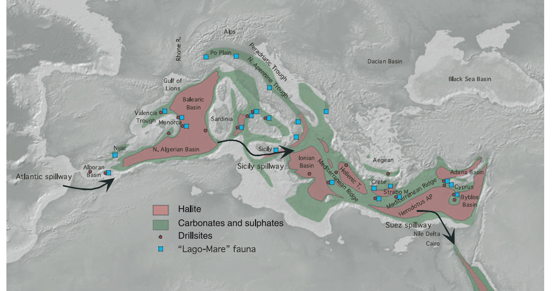 Learning Geology: The Messinian Salinity Crisis