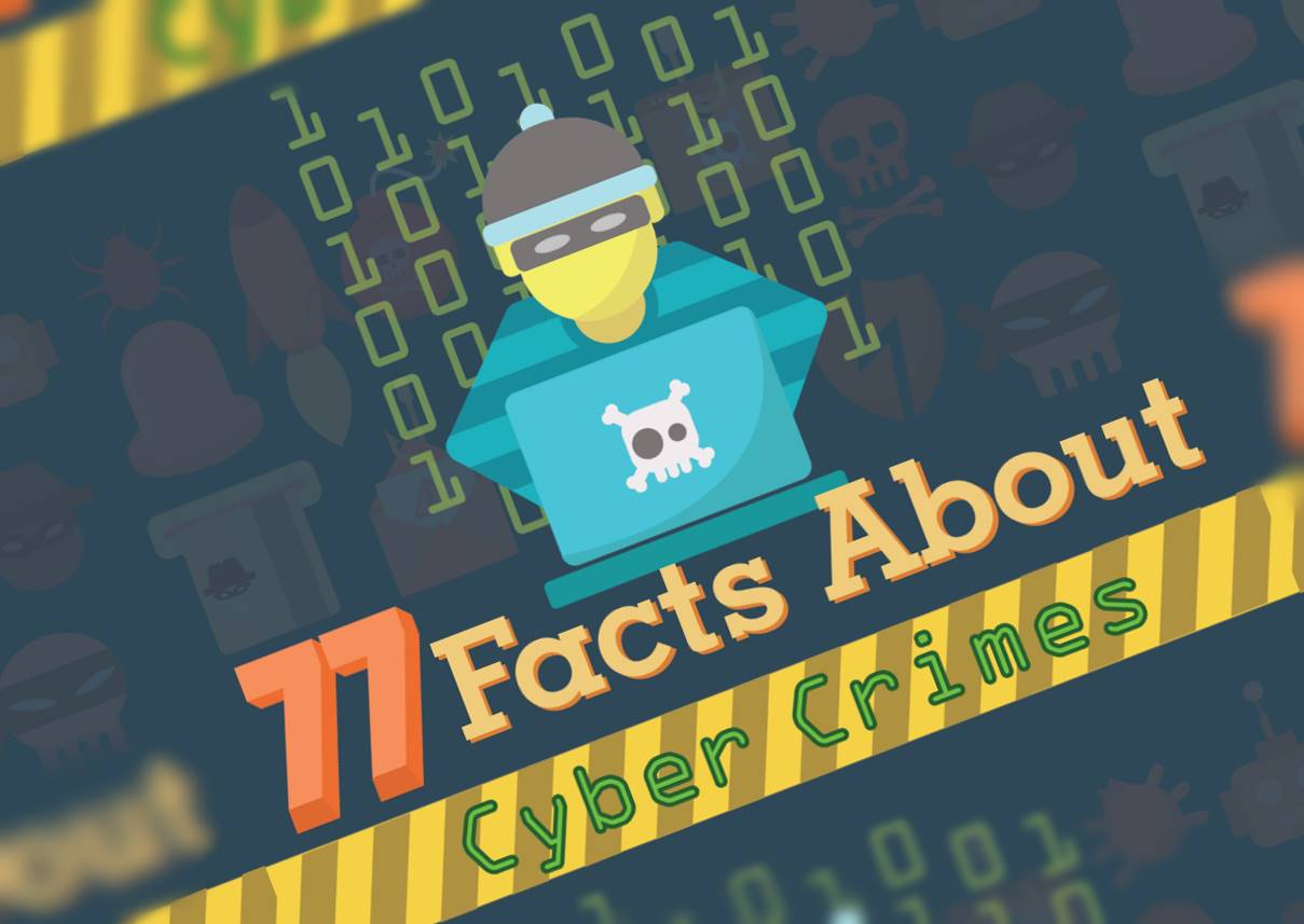 77 Facts About Cyber Crimes One Should Know in 2018 - #infographic