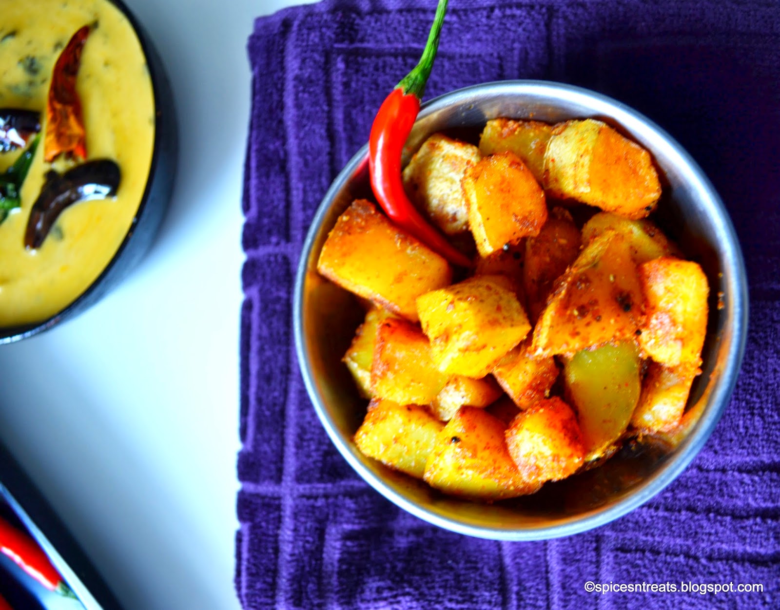 Spices and Treats: Potato Podi Roast