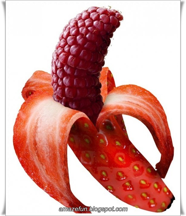 Amazing Fun: Photoshop Fruits and Vegetables