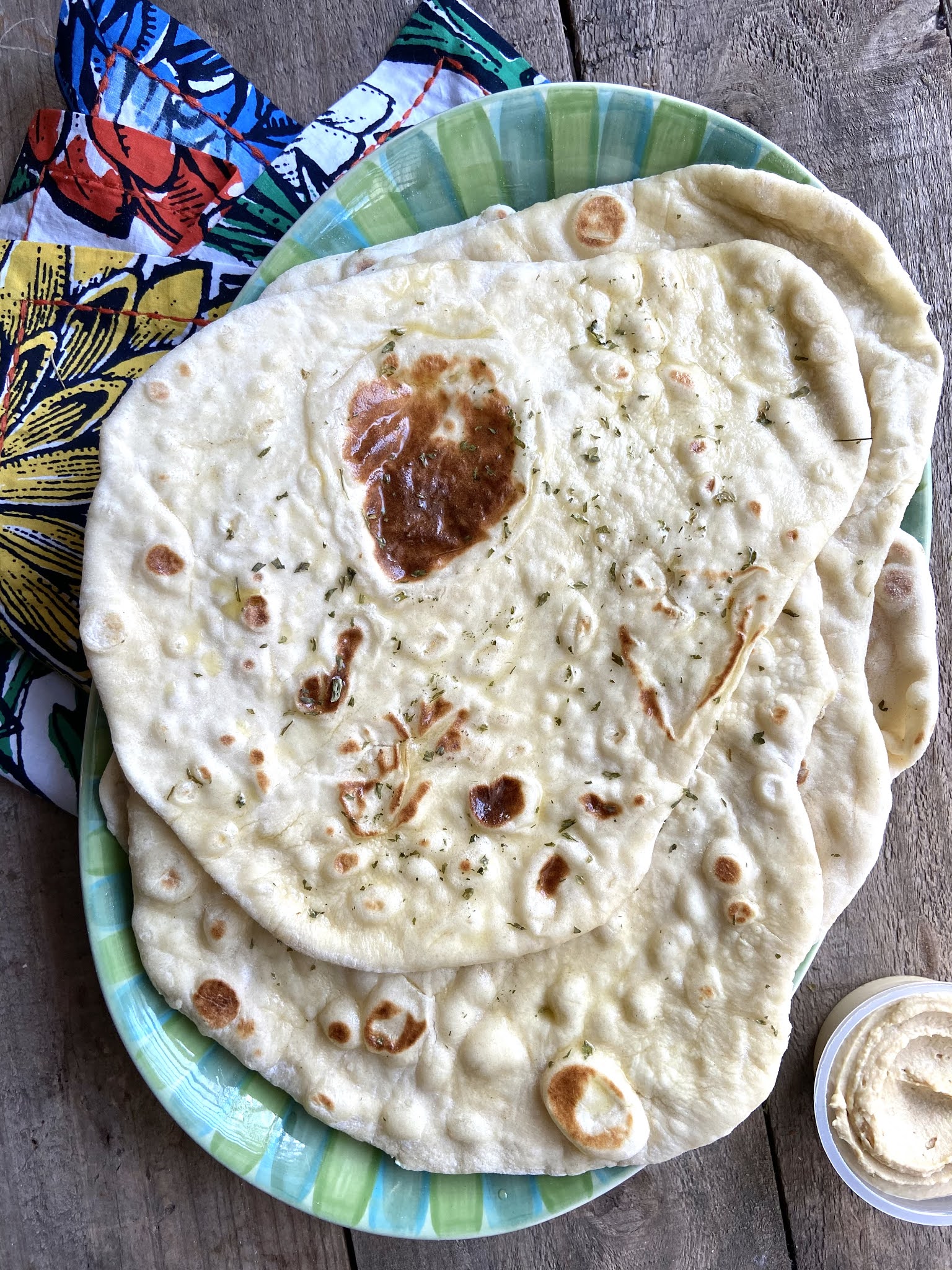 Homemade Naan - Like at Disney's Sanaa!