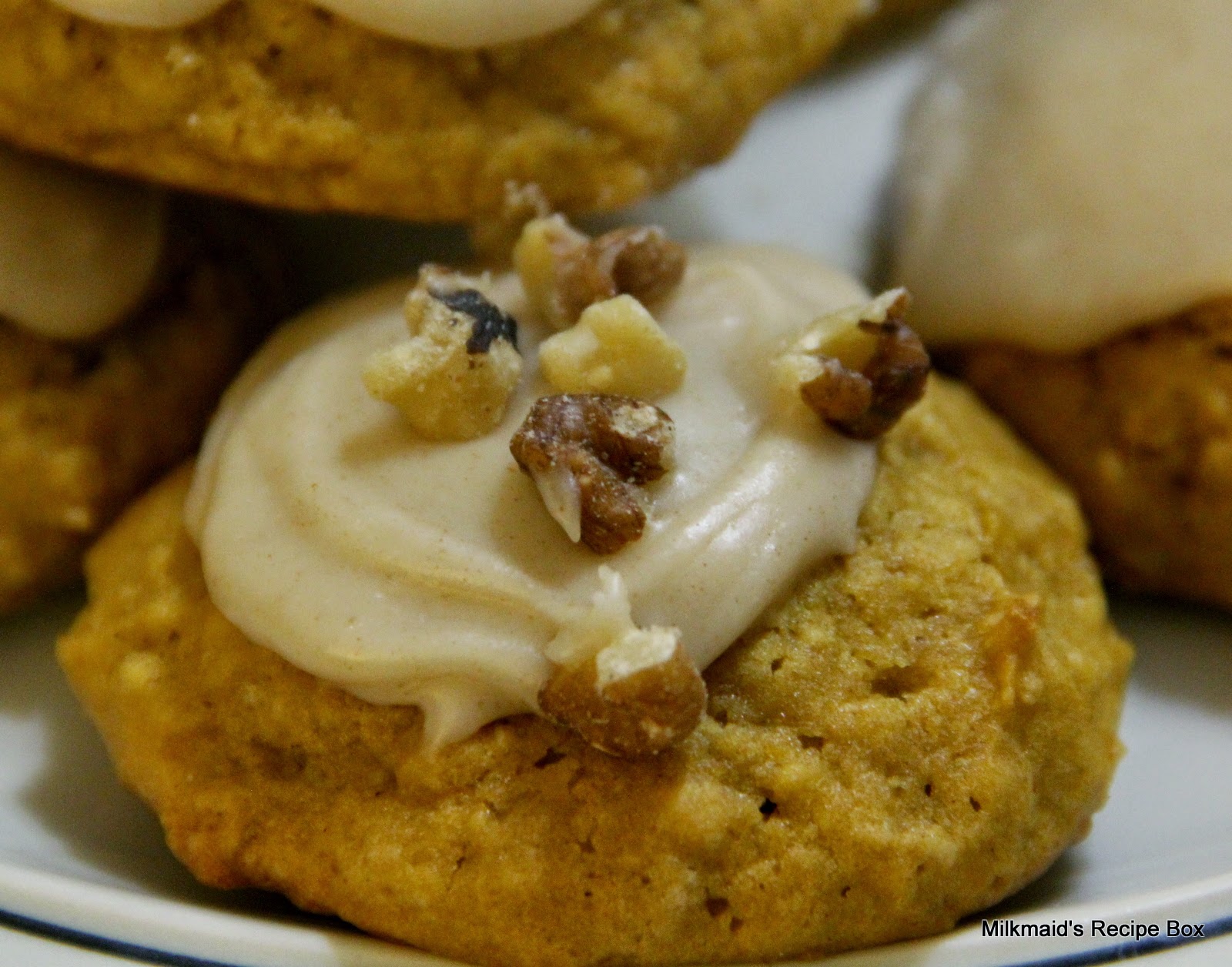 Milkmaid's Recipe Box: Oatmeal Butternut Squash Cookies*