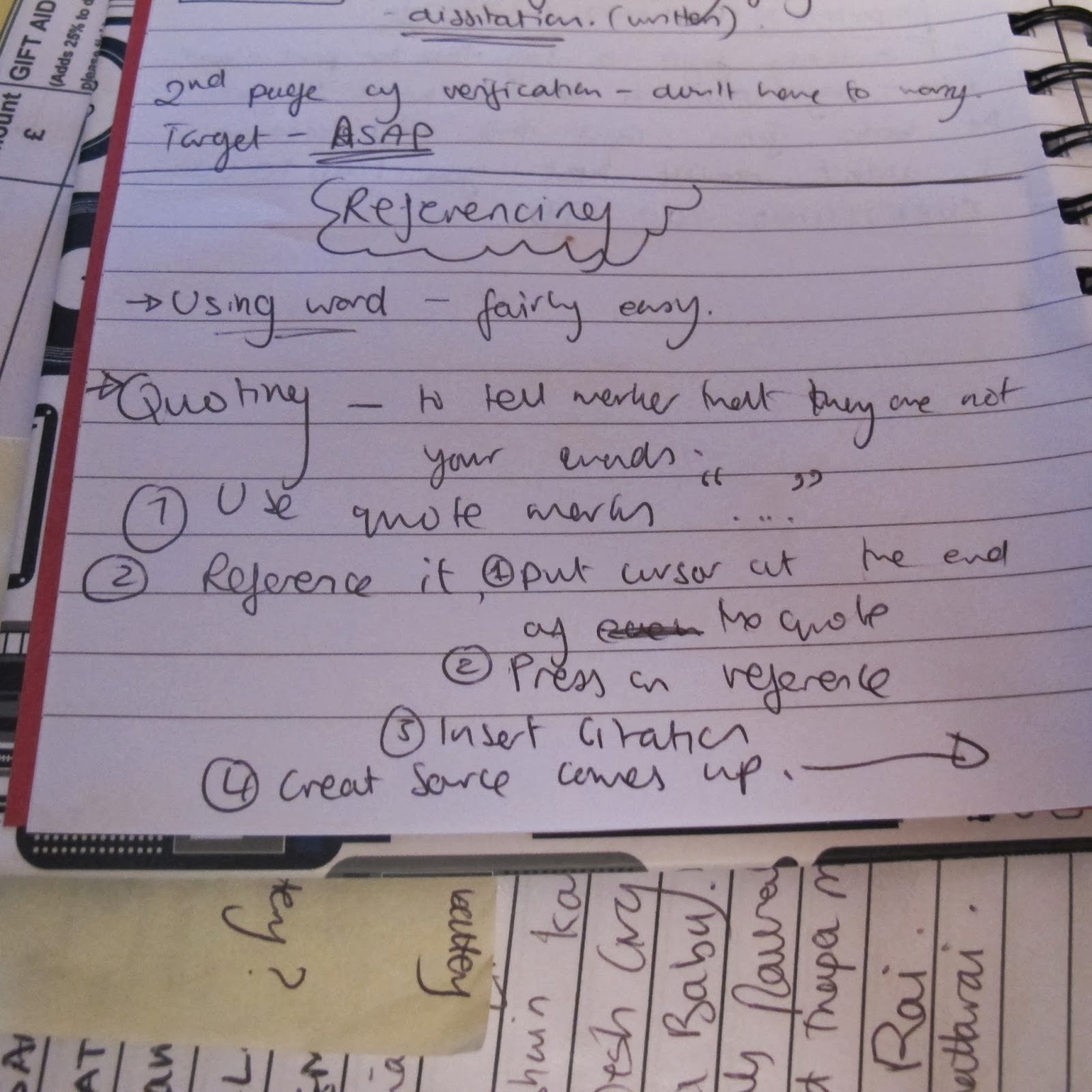 Rajani's EPQ: Referencing/Bibliography