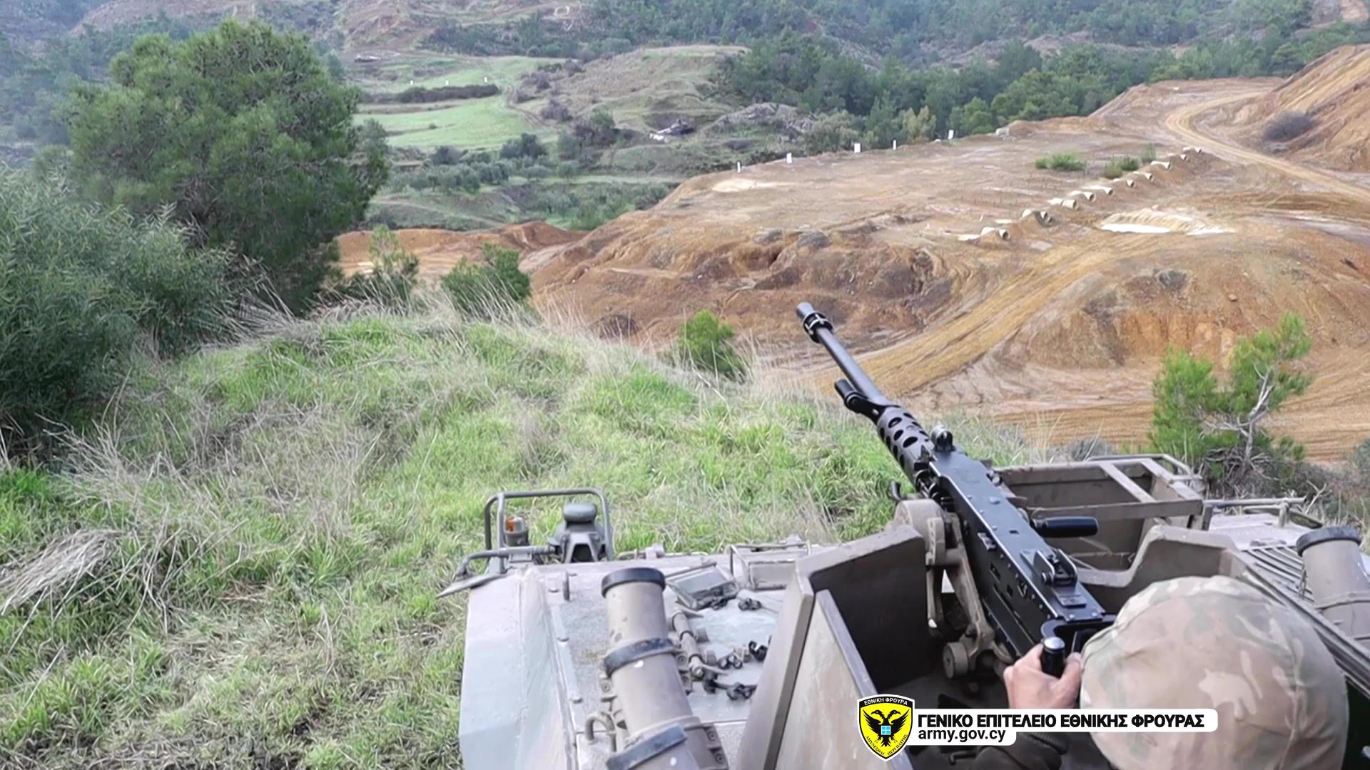 The Dead District: Cyprus National Guard armored units at the fire ...