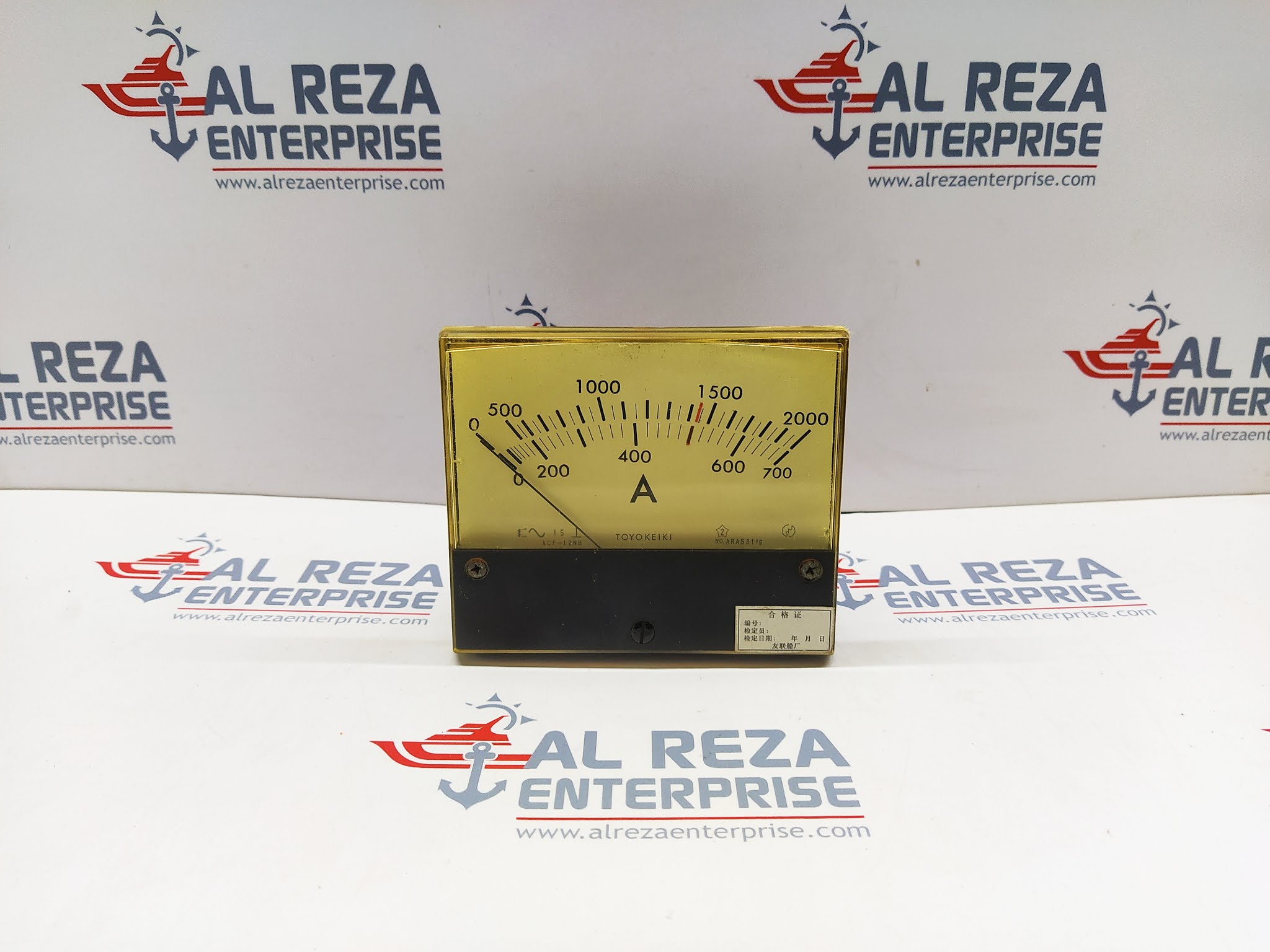 TOYO KEIKI ACF-12NB DOUBLE AMMETER CT 200A/5A 700