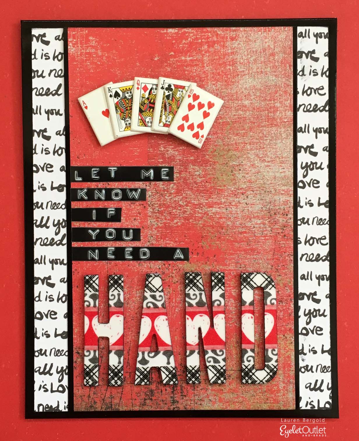 Eyelet Outlet: Cards That Feature... Cards?