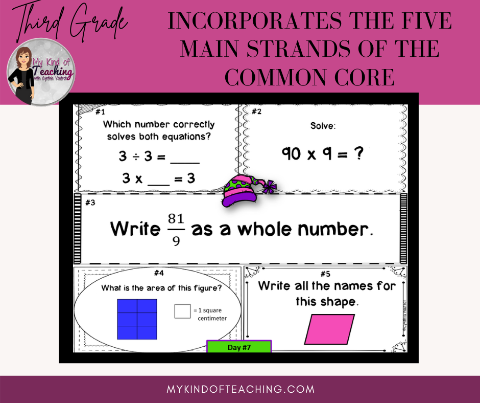 My Kind of Teaching: The Importance of Using Daily Math Spirals