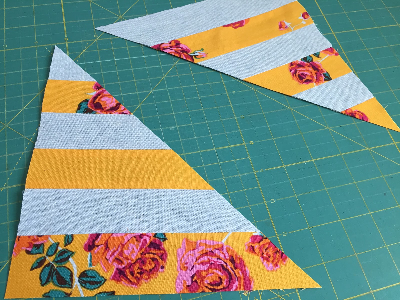 hot pink quilts: Stripey Stripe Block Tutorial