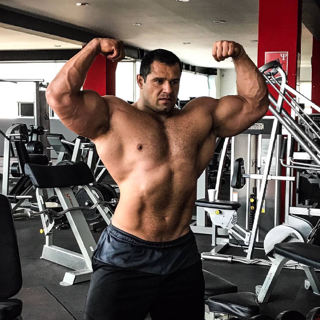 Muscle Lover: Massive Mexican IFBB Pro bodybuilder Victor Rea Cano