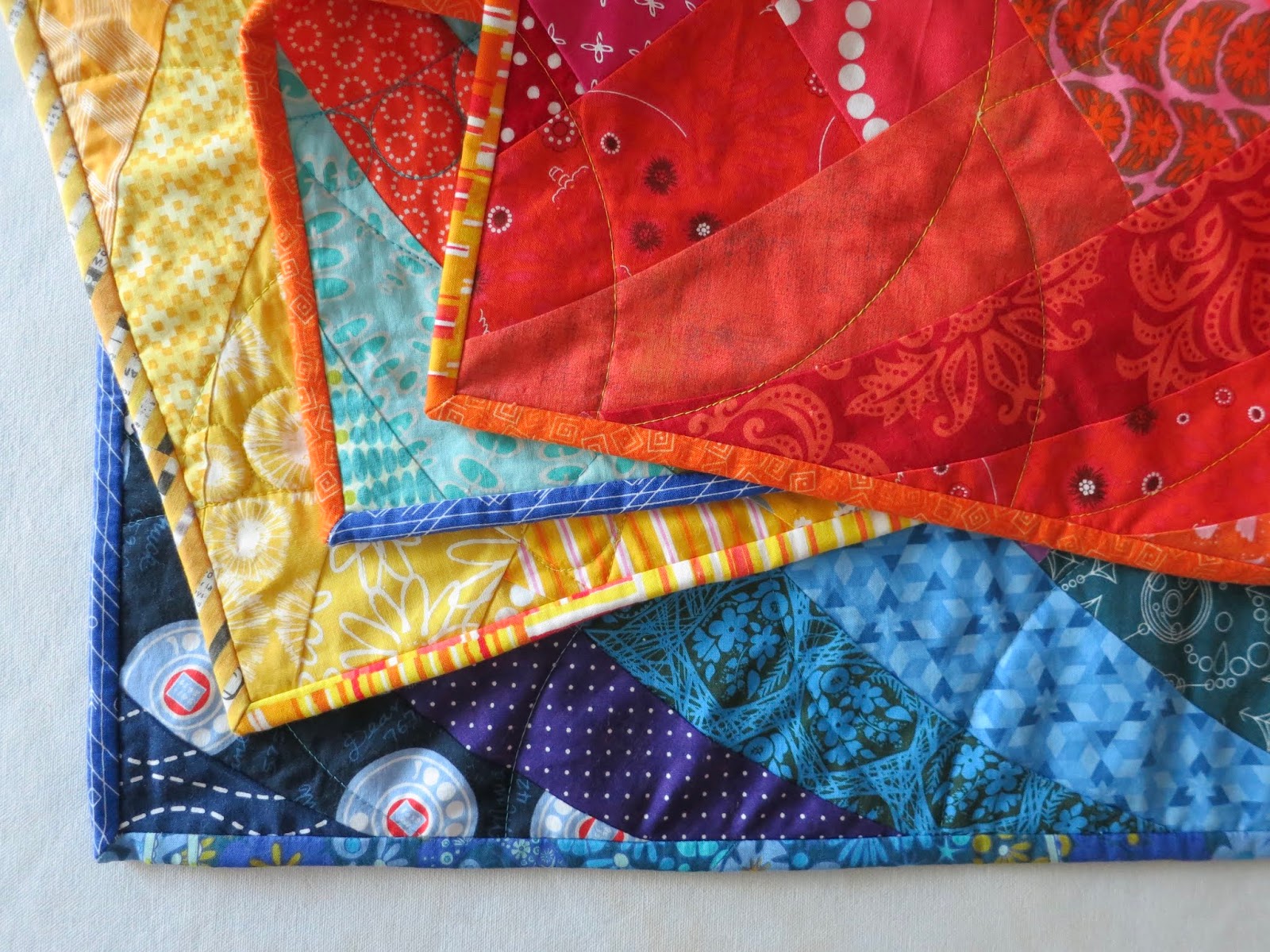 Flourishing Palms: Two Quilt Finishes