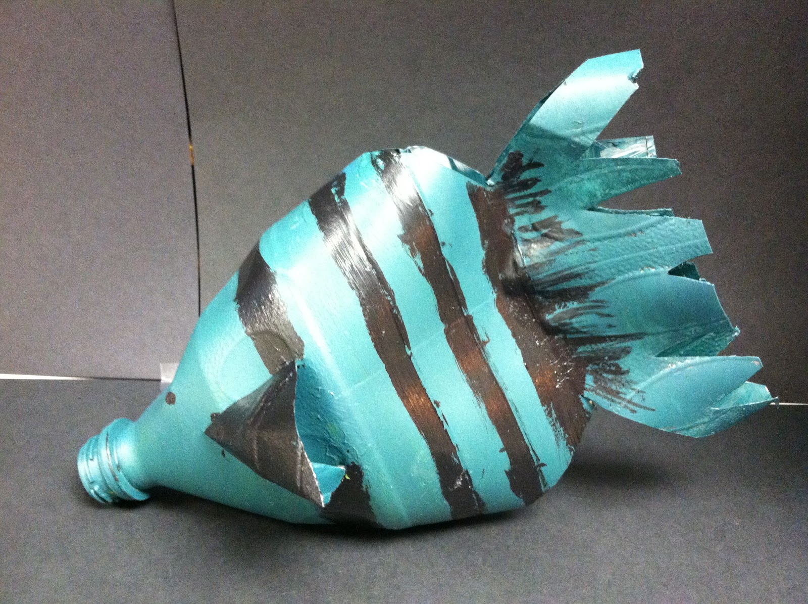 Mrs. Wille's Art Room: Recycled fish sculptures