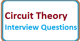 Circuit Theory and A.C. Fundamentals Interview Questions and Answers ...