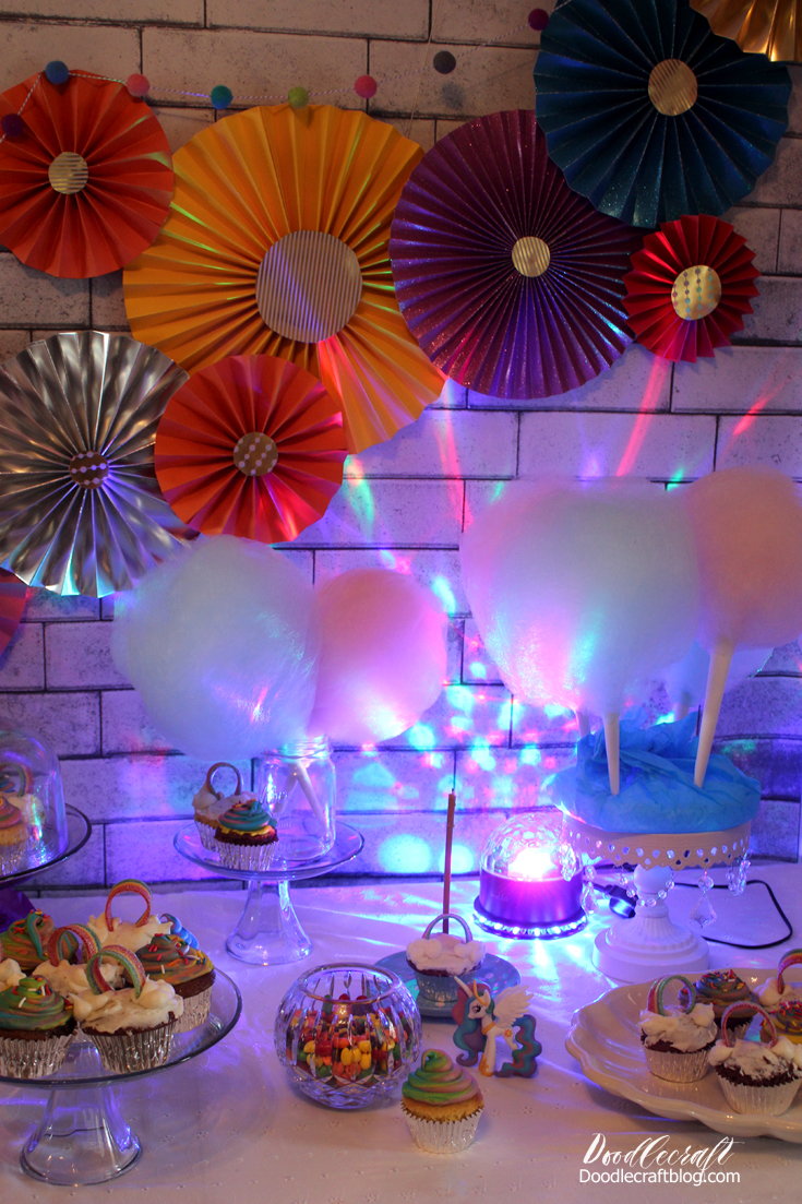 Unicorn Cotton Candy Birthday Party!