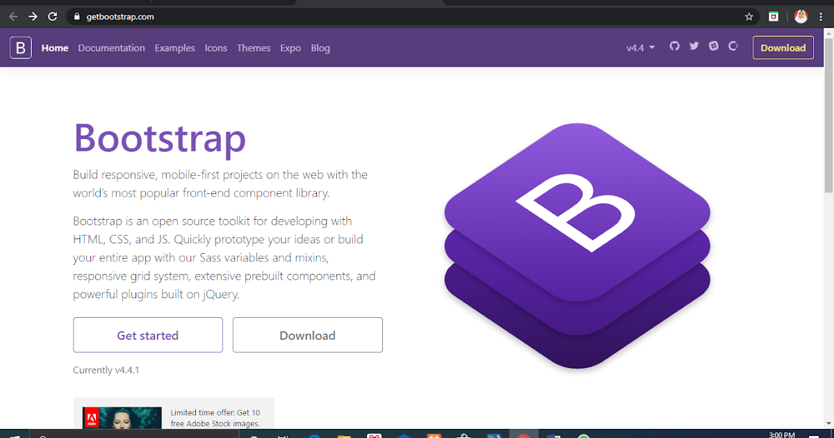 Implementasi Layouting Web Menggunakan Framework Bootstrap
