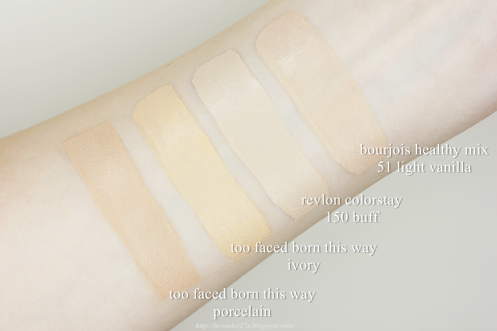 *Laven Beauty Blog*: recenzja: Too Faced podkład Born This Way (Ivory ...