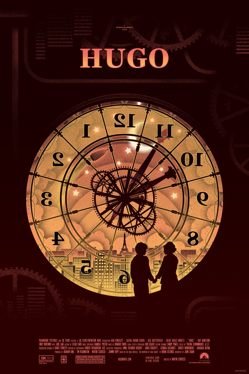 INSIDE THE ROCK POSTER FRAME BLOG: Kevin Tong's Hugo Movie Poster and ...