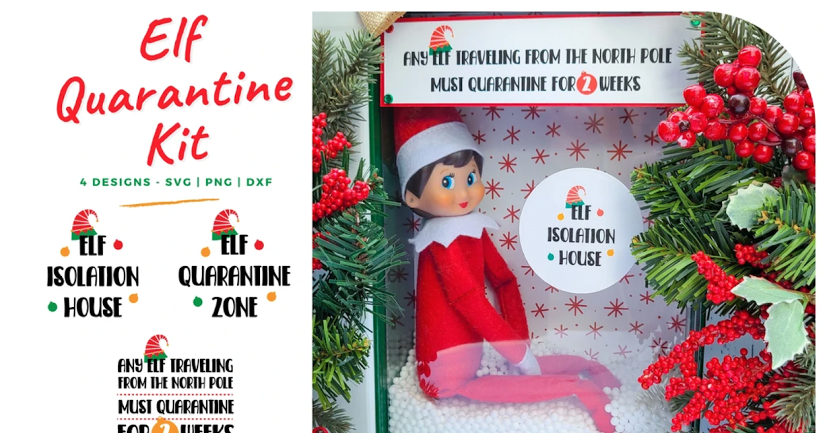 Free Elf Quarantine Kit Design Set: Limited Time - Silhouette School