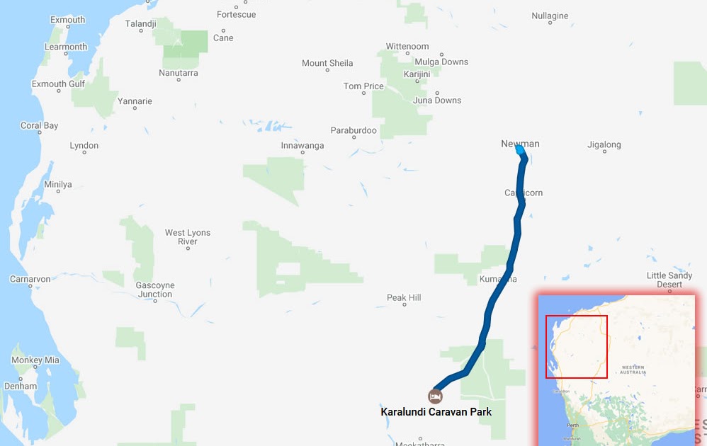 The Roaming 5: April 11 (Day 339) - Meekatharra to Newman