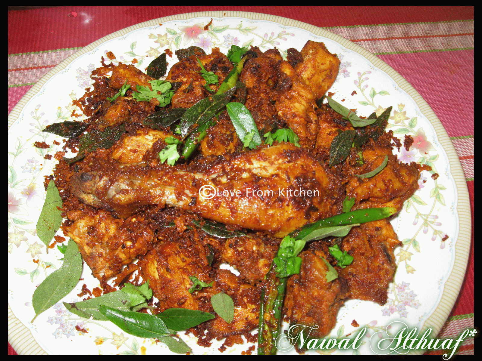 Payyoli Chicken Fry ~ Love From Kitchen