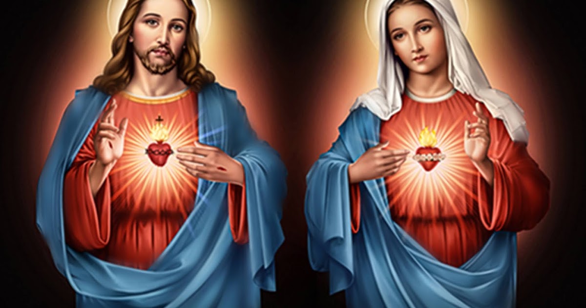 Sacred Heart of Jesus Christ & Immaculate Heart of Mary_Black-126 MB