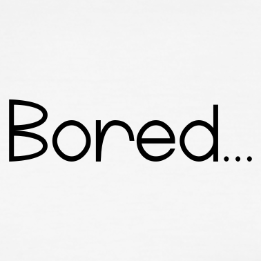 Miss Blanche Cérise: bored mood = boring day!