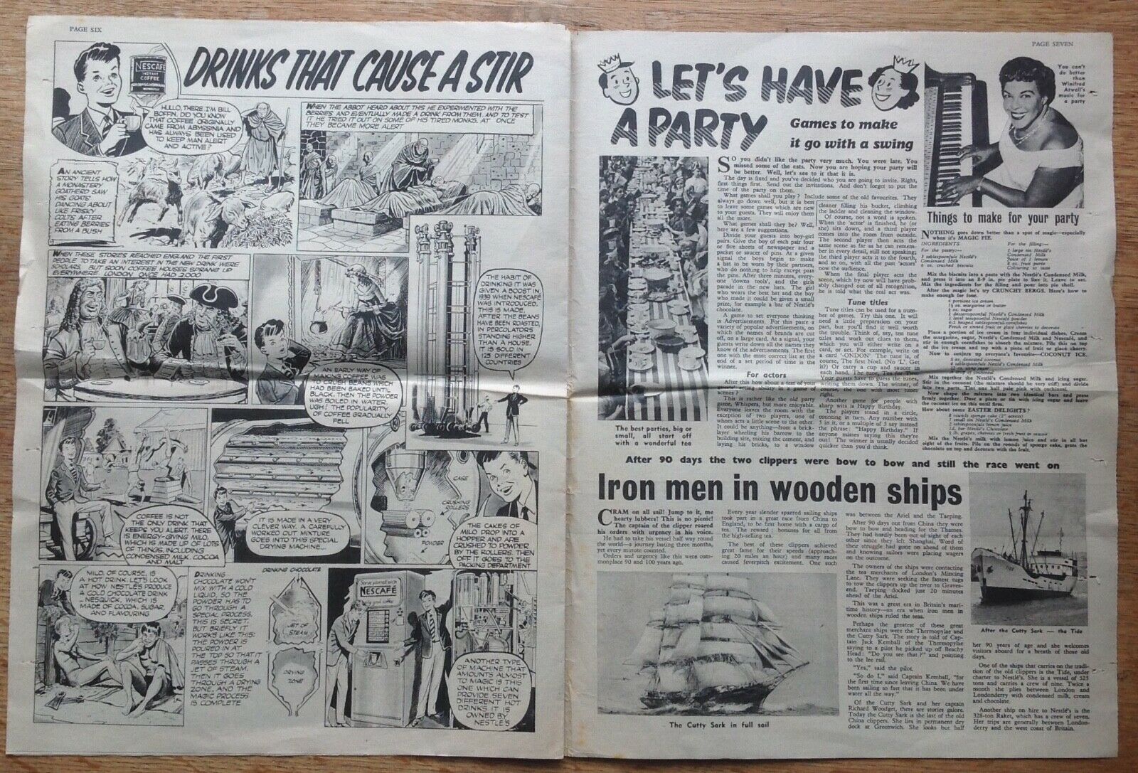 Boys Adventure Comics: Express Weekly supplements - part 4