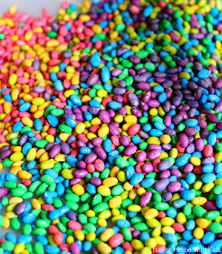 How to Color Beans for Play and Art