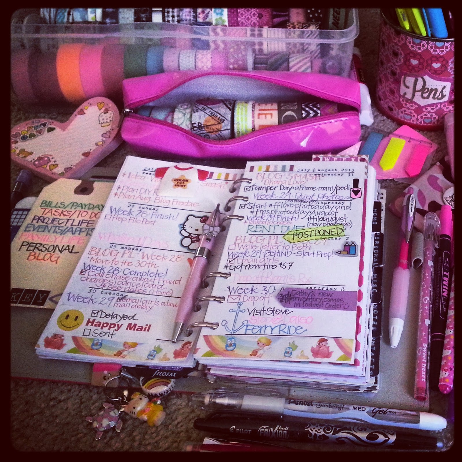 A Crafty Island Girl: Filofax: My First Few Weeks