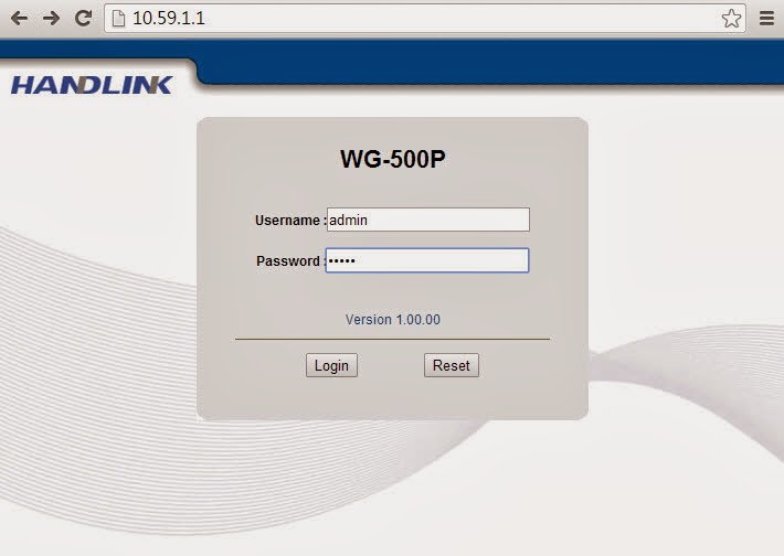 roner的資訊隨手筆記: Handlink WG-500P HotSpot無線路由器設定