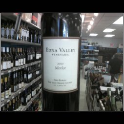 Wine Hipster: Edna Valley Merlot 2010 (about $12)