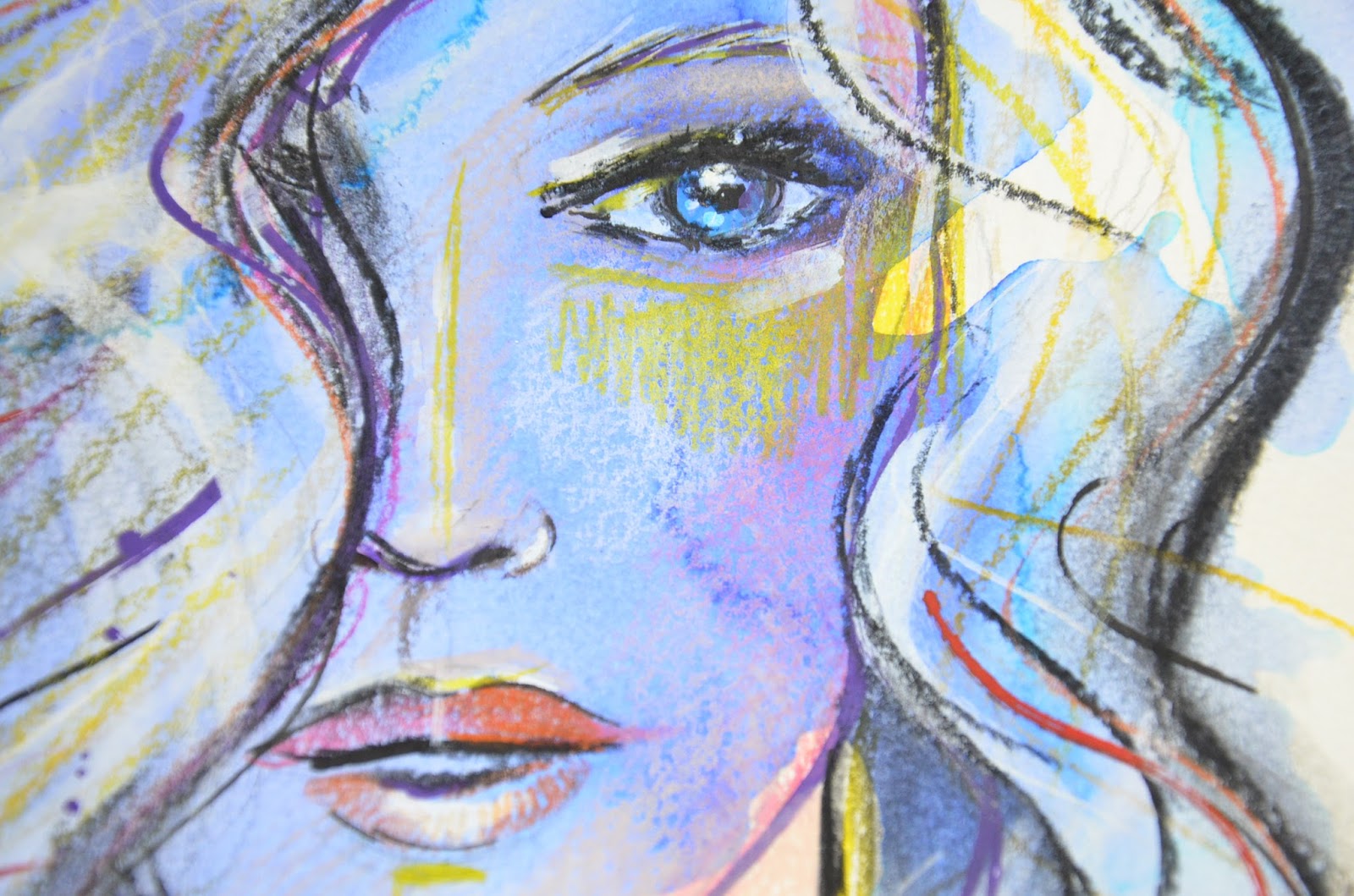 Lydia Roche Art - portrait femme Afrique art contemporain dessin ...