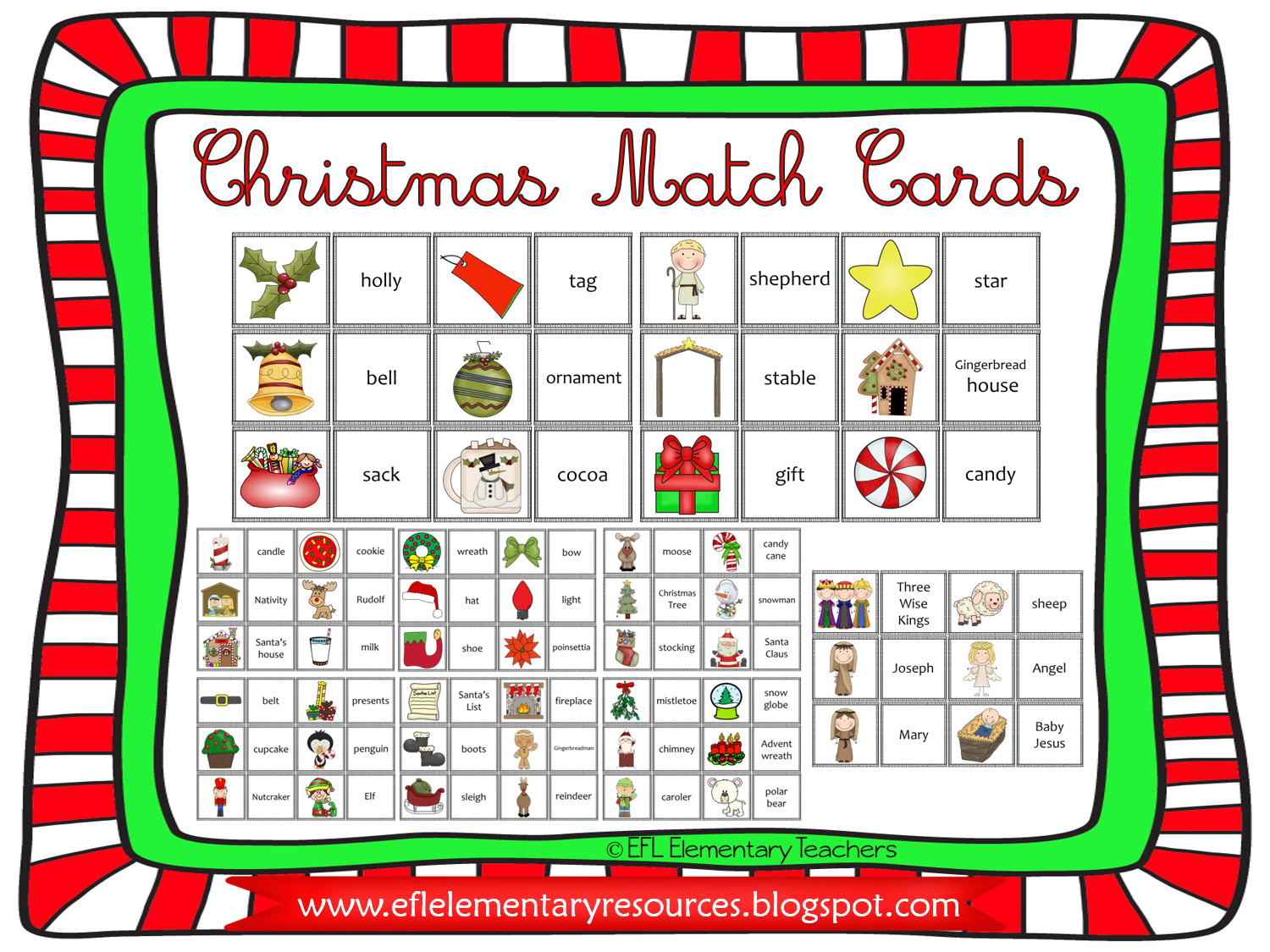 EFL Elementary Teachers: Christmas Activities for ESL