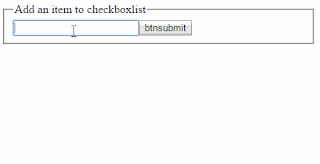 Asp.net: add items to checkboxlist code behind