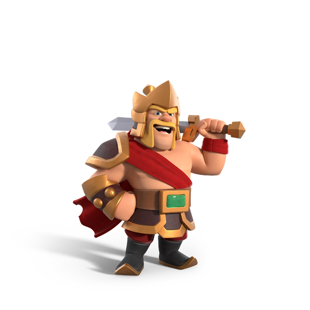 Clash Of Clans Warrior King Skin Png Lunar New Year 2021