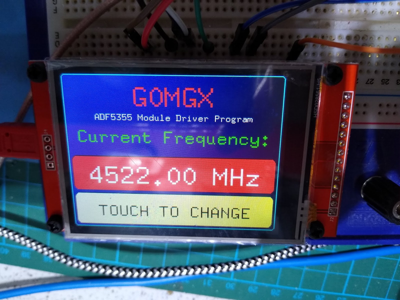 G0MGX In the Shack: More ADF5355