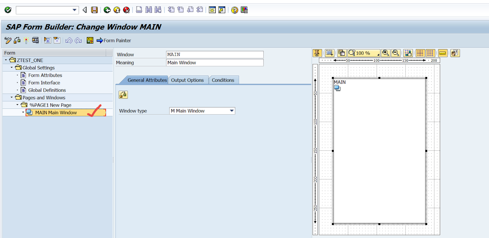 TECHSAP : 8. Smartform : Displaying address on a Smartform Window