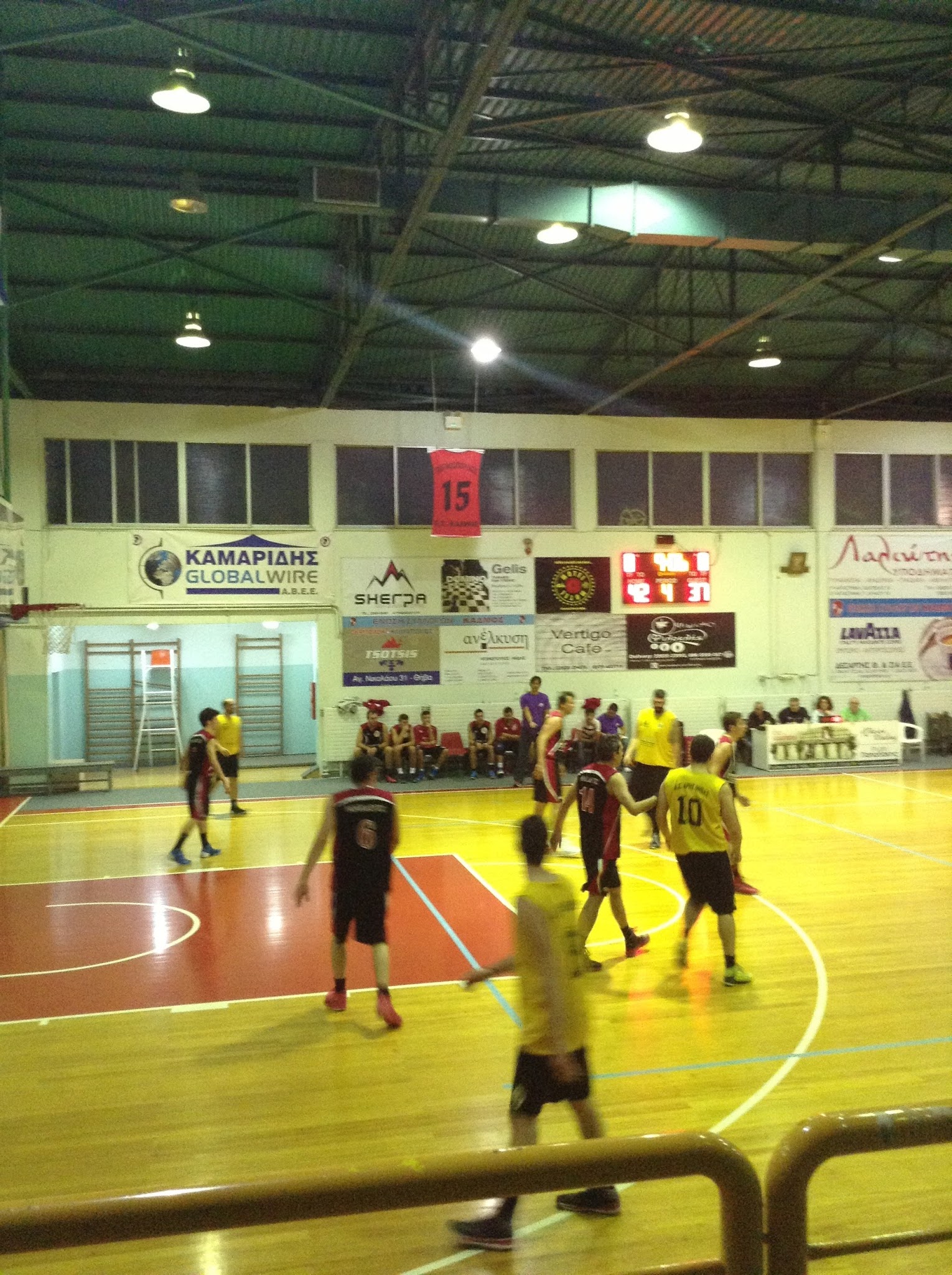 Μπασκετ Ανδρων Α' ΕΣΚΑΣΕ 4η Αγωνιστικη Σαββατο 24 Οκτωβριου - ΘΗΒΑ SPOR