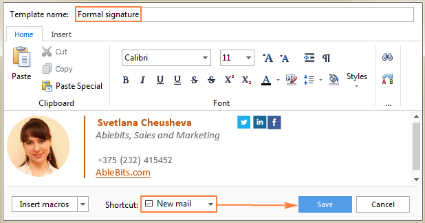 How to Add Signature Sign in Email Messages | Education and Information ...