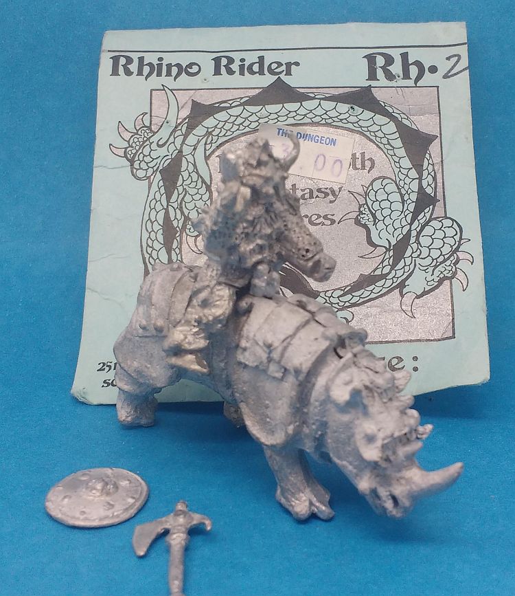 Dear Tony Blair: Dragontooth Rhino Riders - Old School meets Oldhammer