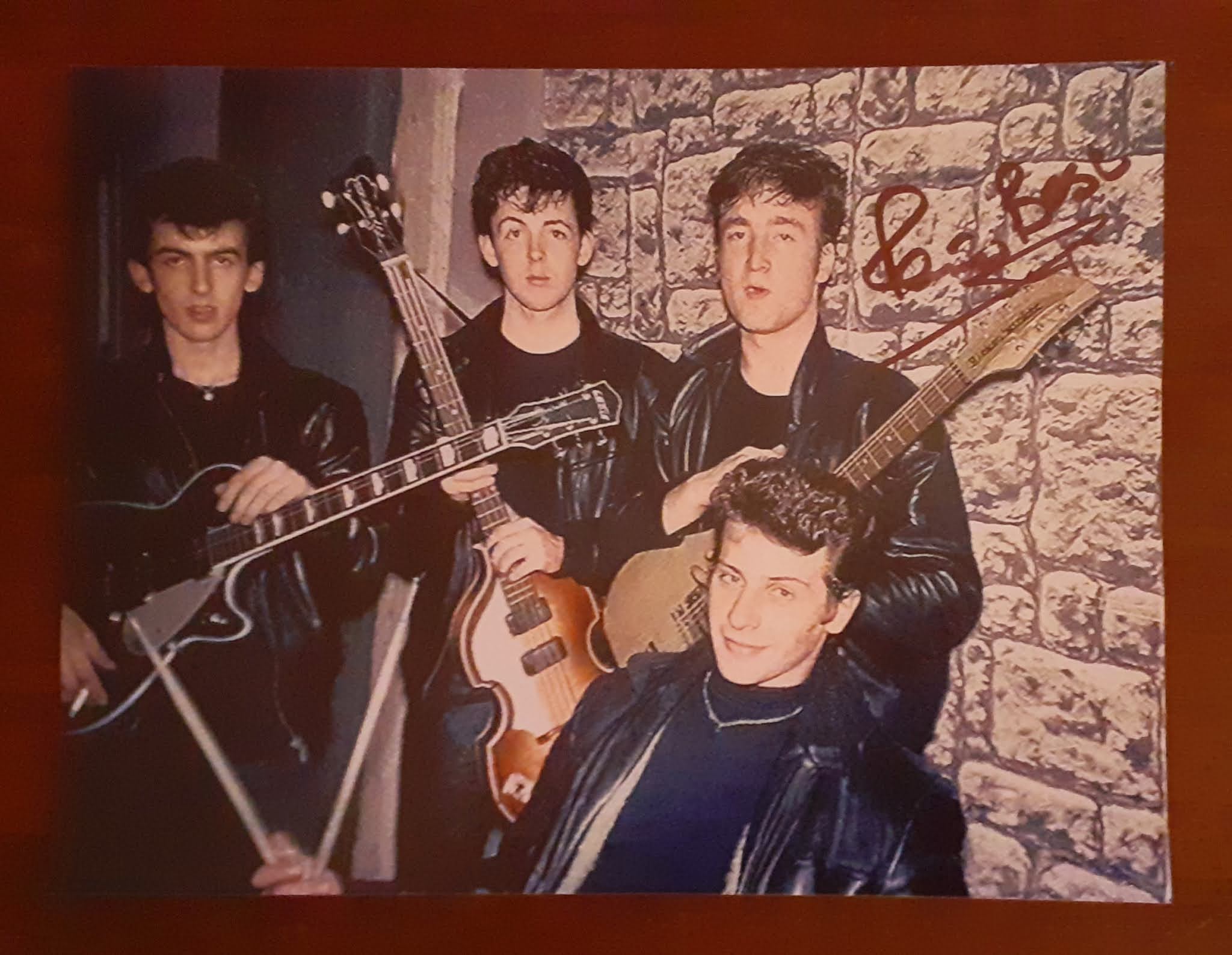 Autograph VIP: Pete Best, first drummer of The Beatles