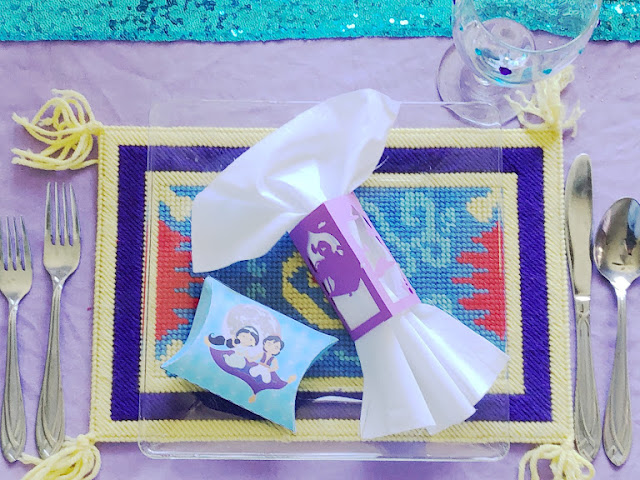 DIY Party Mom: Aladdin Table Decorations for a Fun Family Dinner