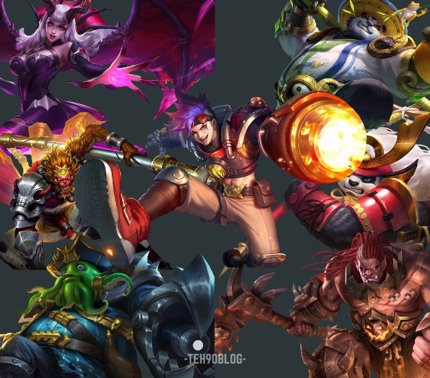 20+ Hero Mobile Legends (ML) PNG Transparent Background - Teh90blog