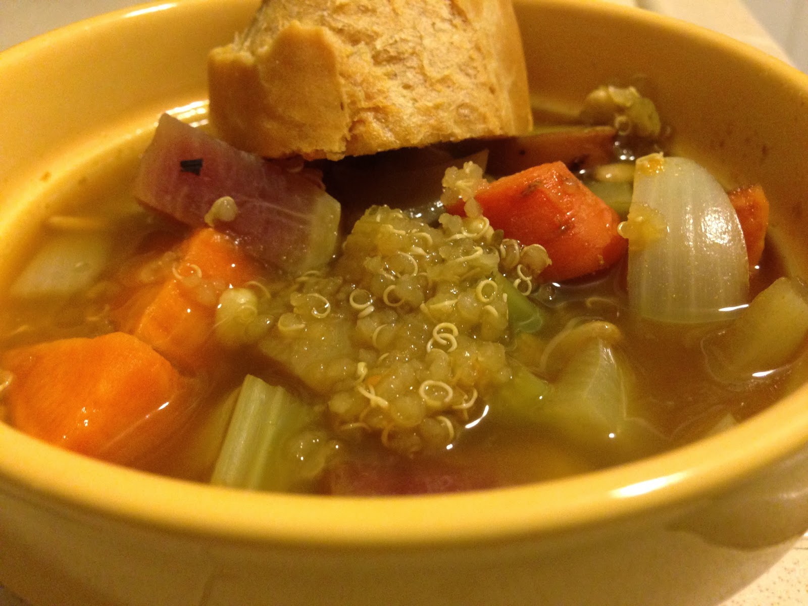 A Girl's Best Friend: Make Soup with your Leftovers!
