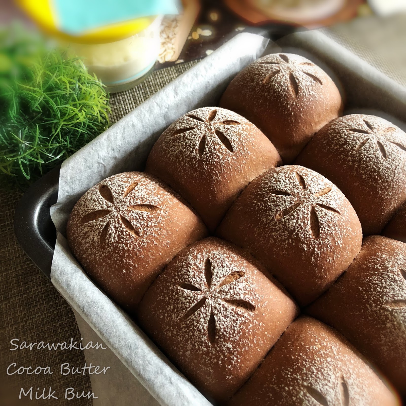 My Mind Patch: Sarawakian Cocoa Milk Butter Bun